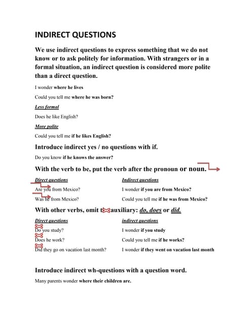 Asking questions with where, who when, what, how | PDF