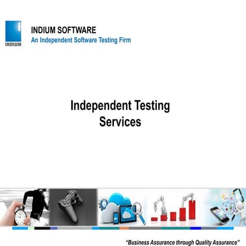 About Indium Software and Its Service Portfolio | PDF