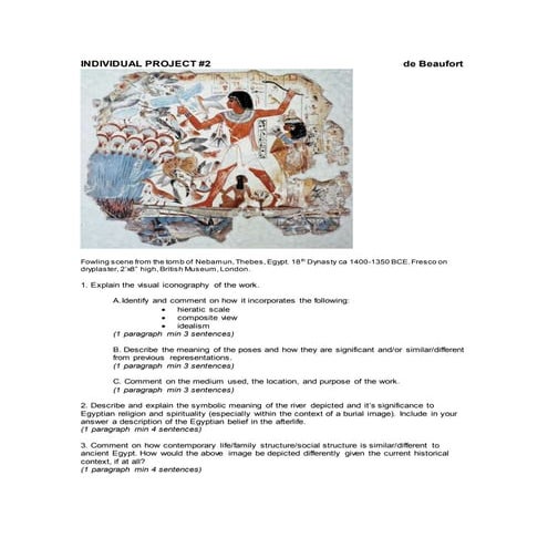 Individual Assignment 2- Iconography and Symbolism | PDF