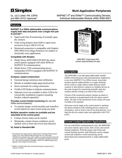 Input Module-4090-0001 - Individual Addressable Modules-4090-9001.pdf