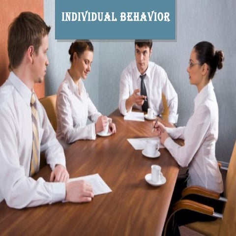 Individual behavior | PPT