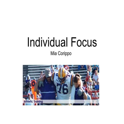 Individual focus | PPTX