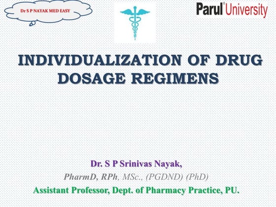 conversion from INTRAVENOUS TO ORAL DOSING----- design of dosage ...