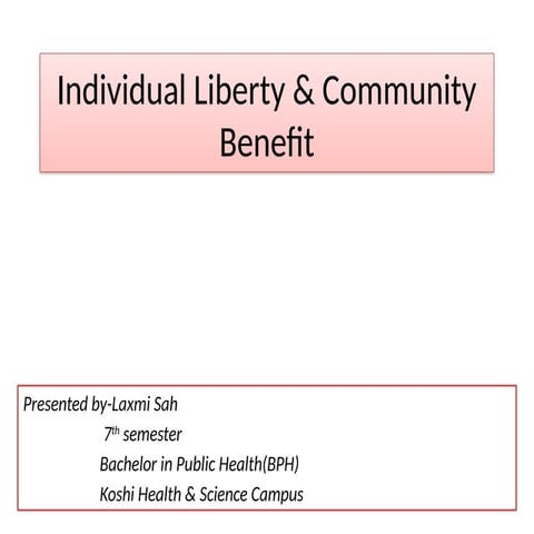 individual liberty.pkjdhskhkjhgkjdhhghkjptx | PPTX