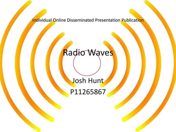 Radio Waves presentation | PPT