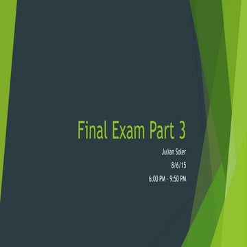 Individual project final | PPTX