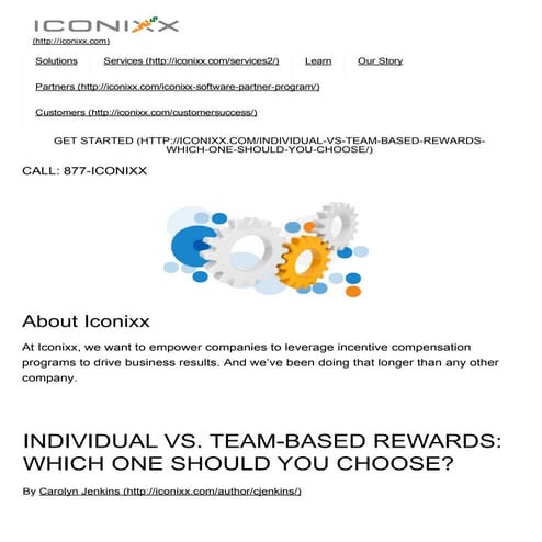 Individual vs team rewards | PDF