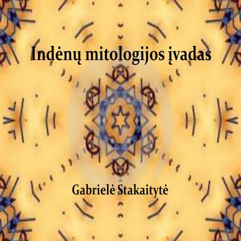 Indėnų mitologijos įvadas | PPTX