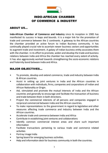 NOTES ON TAAI ,TAFI AND IATO | PPTX