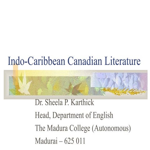 Common Themes in Canadian Literature.ppt