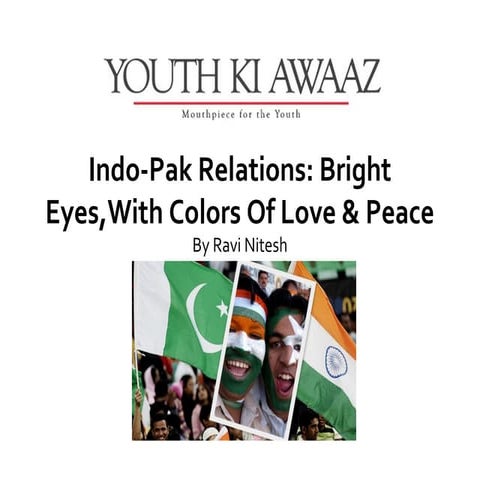 Pak indo relation | PPTX