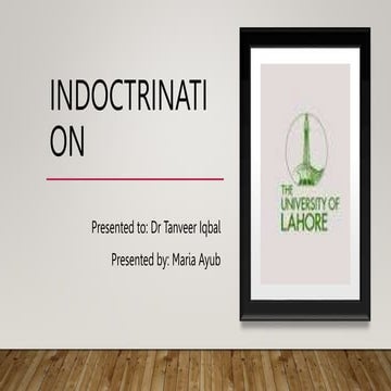 INDOCTRINATION [Autosaved].pptx