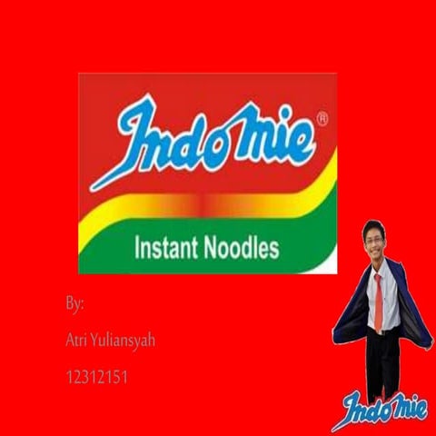 Bussiness Presentation Of Indomie | PPTX
