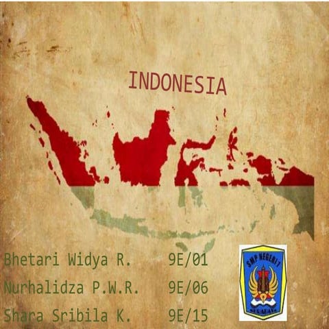 Geografik Indonesia kelas IX | PPTX