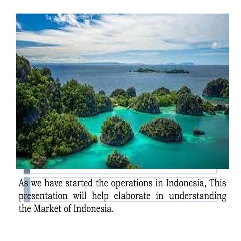 Indonesia Country law and culture and lifestyle | PPTX
