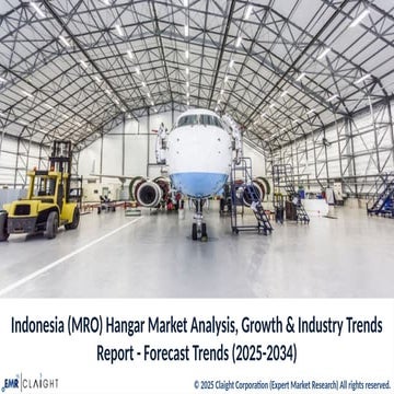 Indonesia Maintenance, Repair, and Operations (MRO) Hangar Market | PPTX