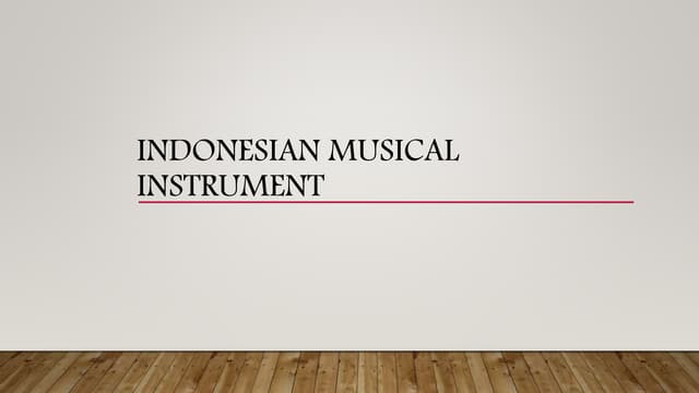 Gamelan | PPT