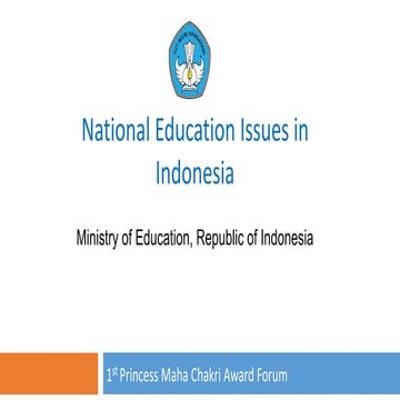 Mr. Herwin Hamid : National Education Issues [N3] Smart Indonesia ...
