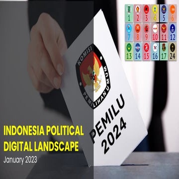 Indonesia Political Digital Landscape 2023 | PDF