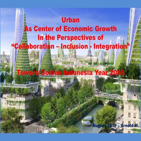 Indonesia urban as center of growth | PPT