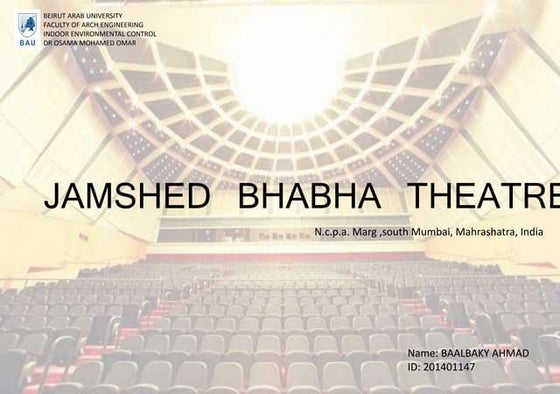Tagore Theater case study | PPT