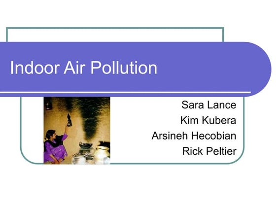 Indoor air pollution | PPT