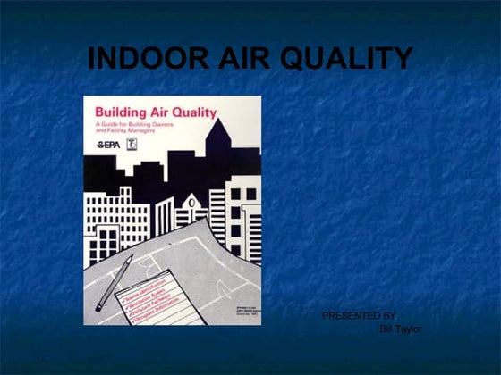 Indoor air quality | PPTX