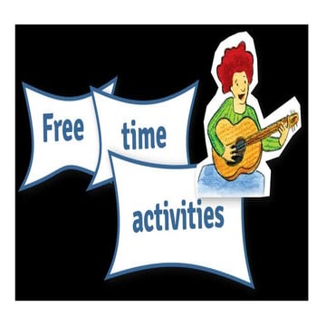 Indoor & outdoor activities flash cards | PPTX