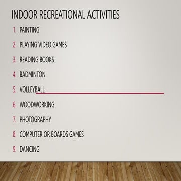 INDOOR RECREATIONAL ACTIVITIES.pptx