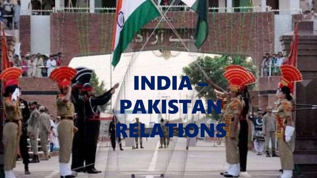 Pak indo relations | PPTX