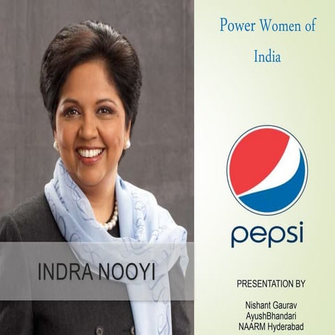 Indra nooyi | PPTX
