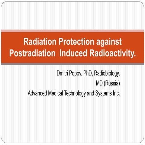 Induced radioactivity | PPTX | Chemistry | Science