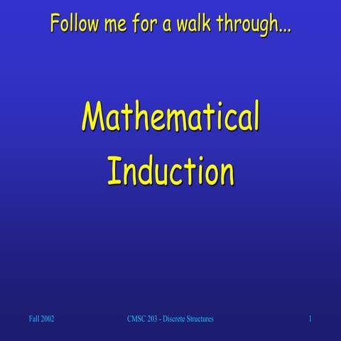 Introduction to mathematical Induction.ppt