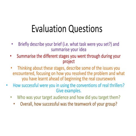 Induction evaluation questions | PPTX