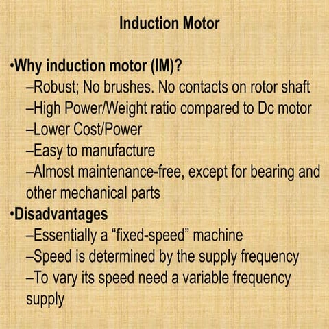 Solved Examples for Three - Phase Induction Motors | PPTX