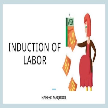 Induction of labor.pptx gynae obs presentation | PPT