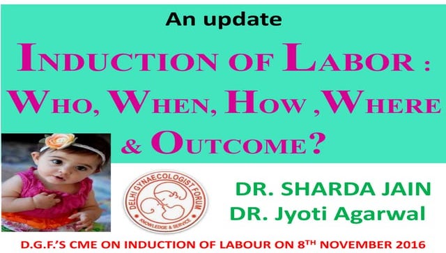 Induction of labour