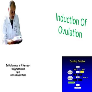 Induction of ovulation | PPTX