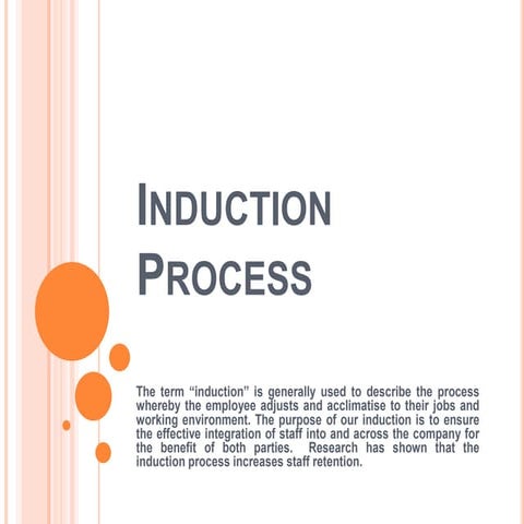 Induction process | PPTX
