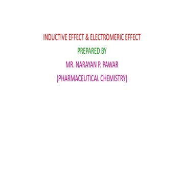 inductive-effect organic chemistry mechanism.pptx