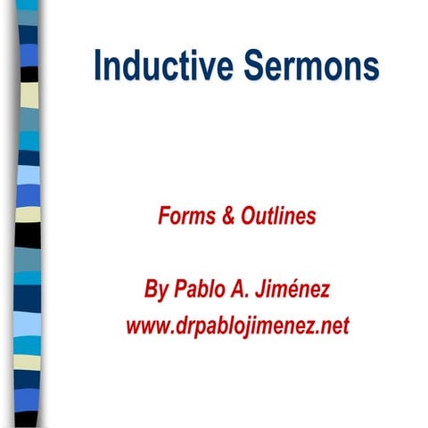 Inductive Sermon Forms | PPTX