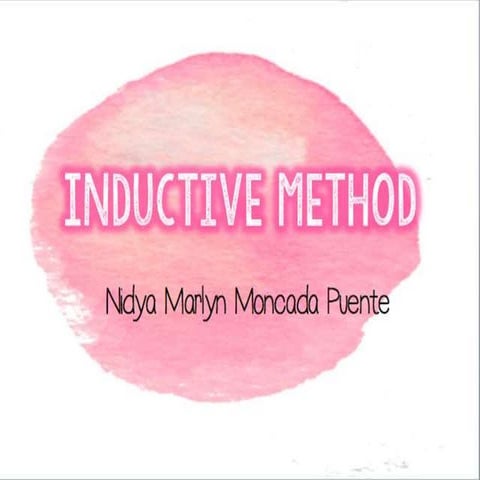 Inductive method - Future "going to" | PPT