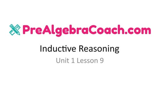 1.3.1 Inductive and Deductive Reasoning | PPT
