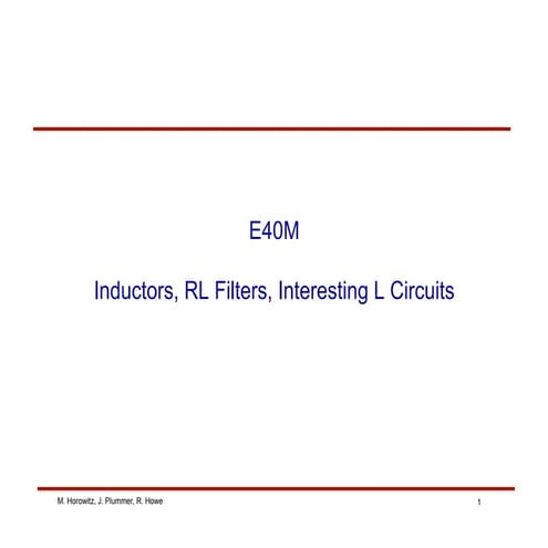 Inductors.pdf | Physics | Science