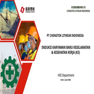 INDUKSI K3LH KARYAWAN BARU DI PERUSAHAAN CTLI.pptx
