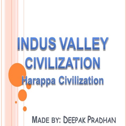 Indus valley civilization | PPT