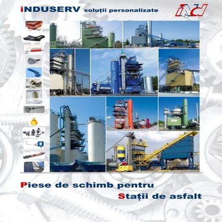 Induserv - piese de schimb pentru statii de asfalt | PDF