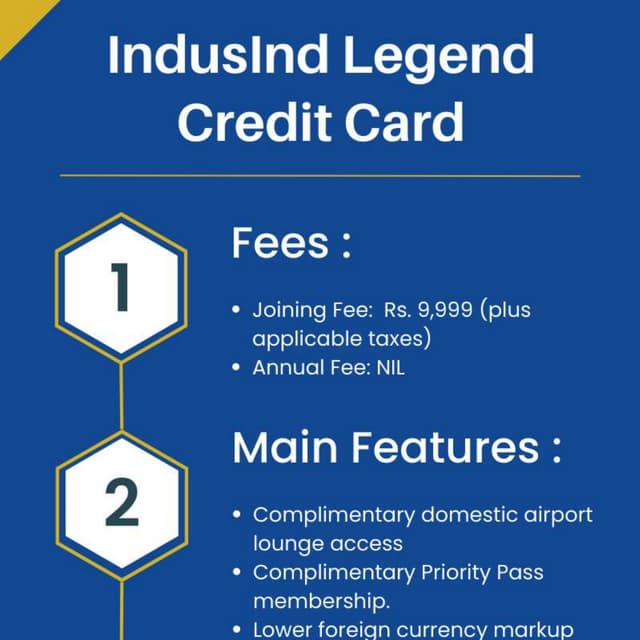 IndusInd Legend Credit Card | DOC