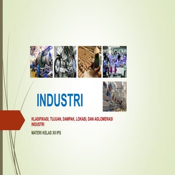 Industri | PPTX