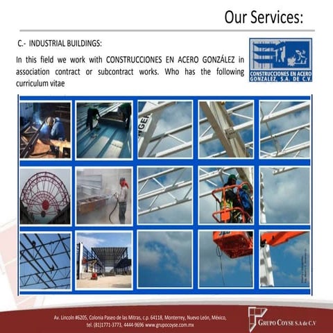 Industrial | PPTX | Construction Industry | Industries